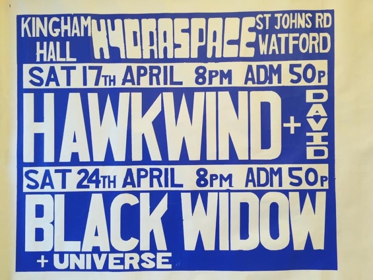 Hawkwind: the drummer’s naked pedicure (illustrated) – Ramblings